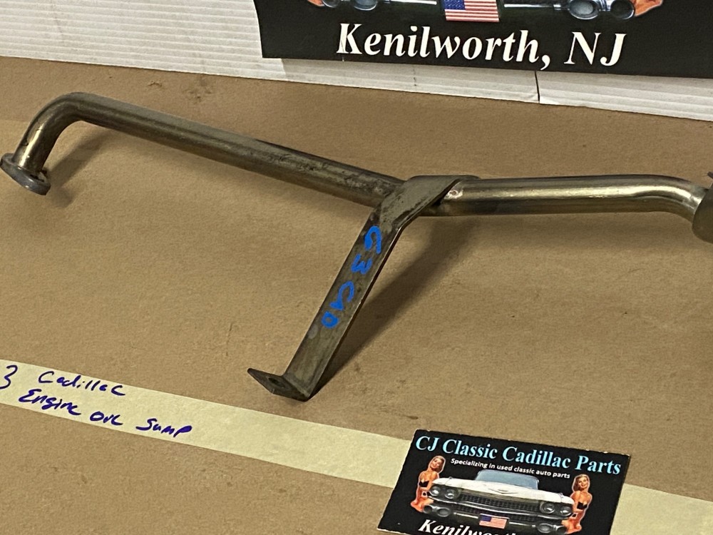 OEM 1963 Cadillac Deville Eldorado Fleetwood 390 ENGINE PAN OIL PUMP ...