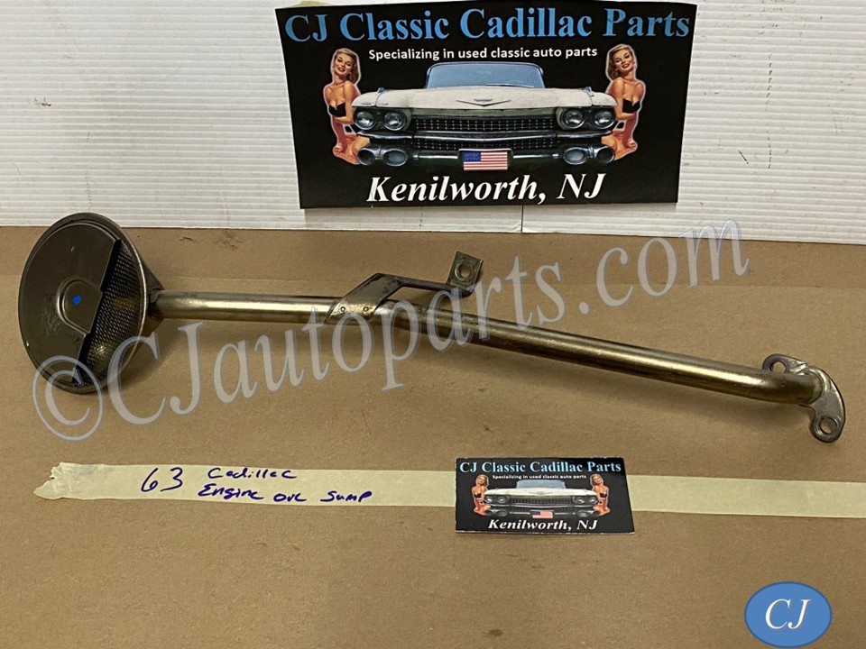 OEM 1963 Cadillac Deville Eldorado Fleetwood 390 ENGINE PAN OIL PUMP ...